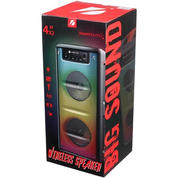 اسپیکر بلوتوثی قابل حمل مدل KTS-1712 - میکال استور